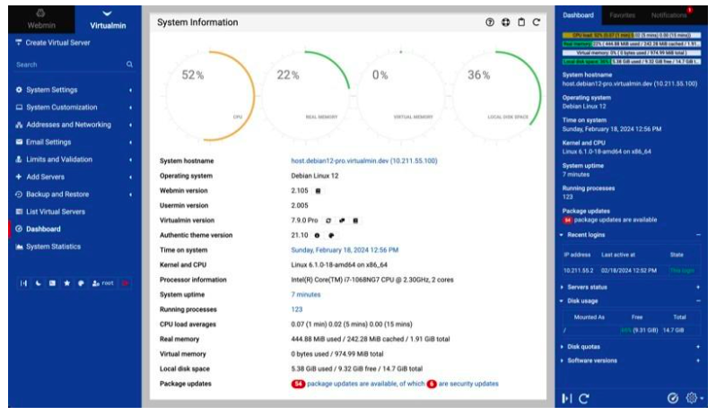 7 Best VPS Control Panels: Free & Paid 2025